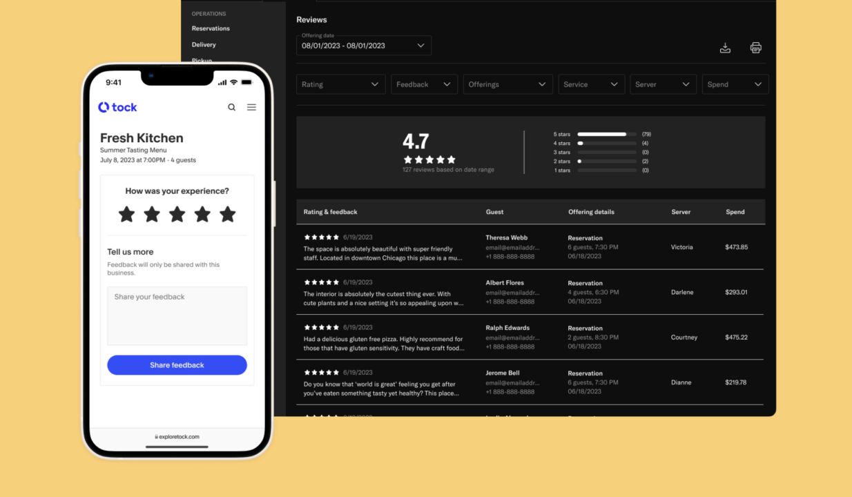 Restaurant Technologies Improved Via Tock | Tock